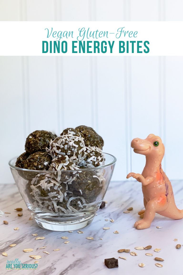 Vegan Gluten-Free Dinosaur Energy Bites Recipe in honor of ...